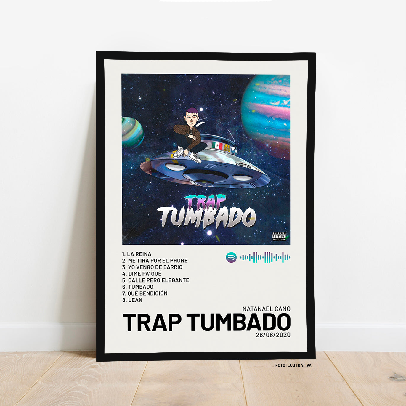 TRAP TUMBADO – Music Gallery Prints