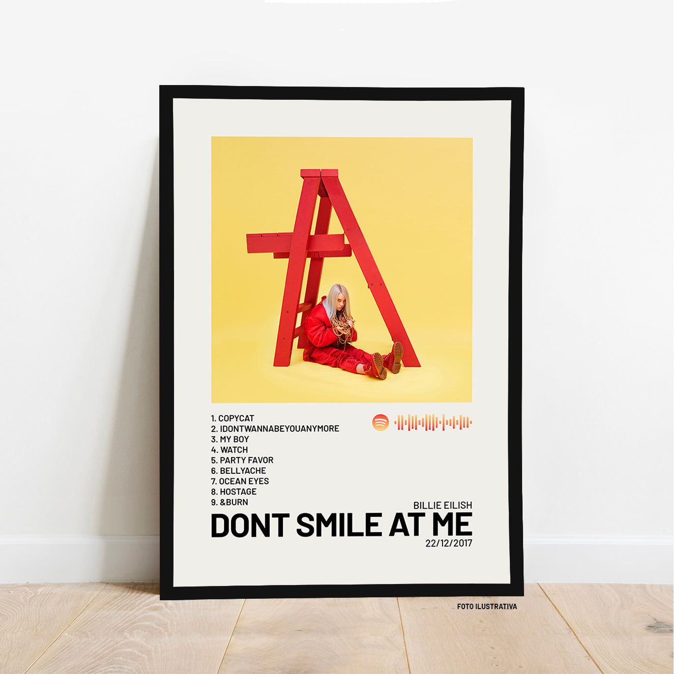 DONT SMILE AT ME – Music Gallery Prints